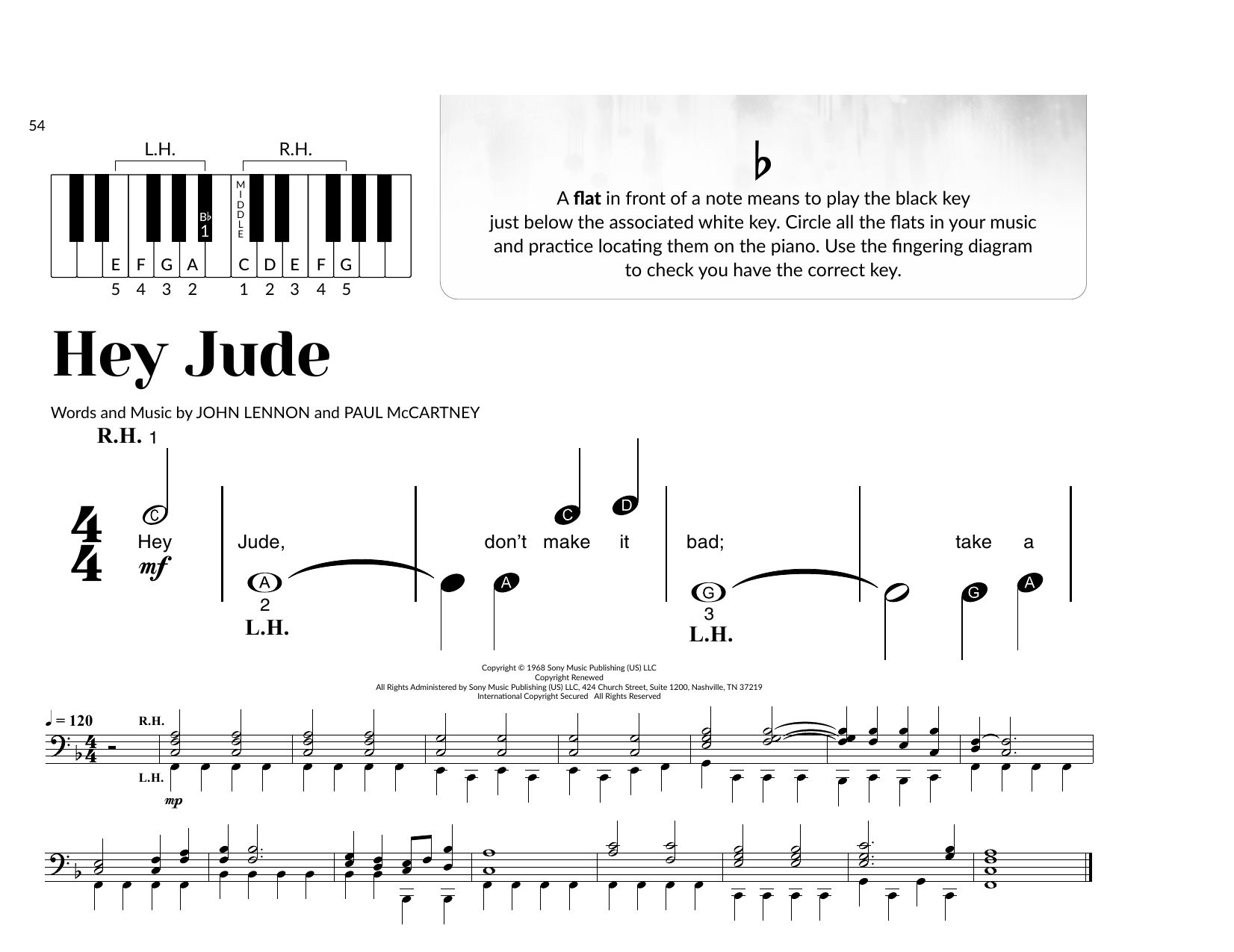 The Beatles 'Hey Jude (arr. Brittany McCorriston)' Sheet Music ...